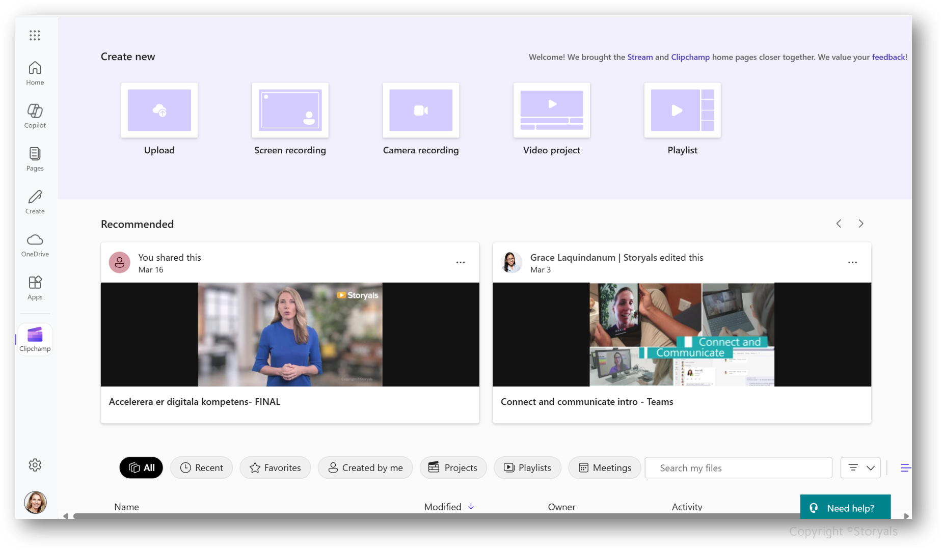 Microsoft Clipchamp - a unified business video experience