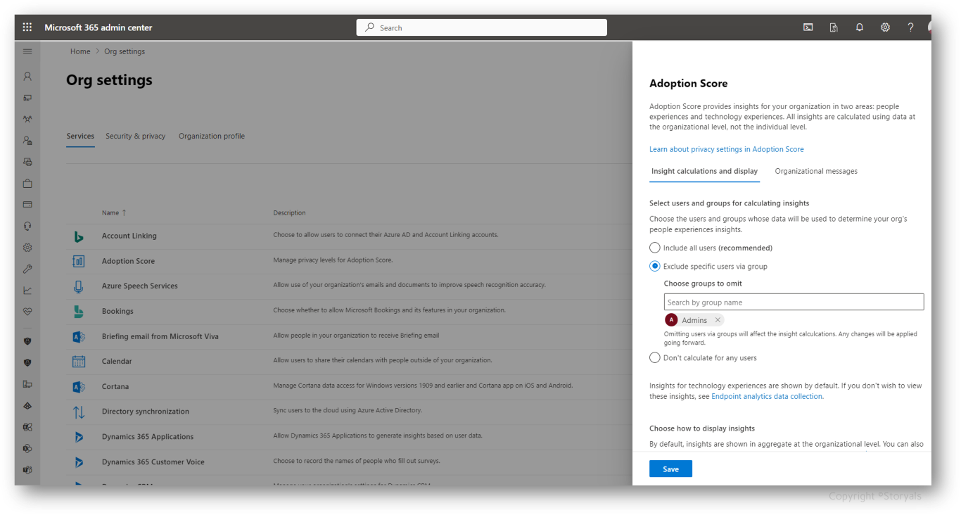 How to use Microsoft Adoption Score