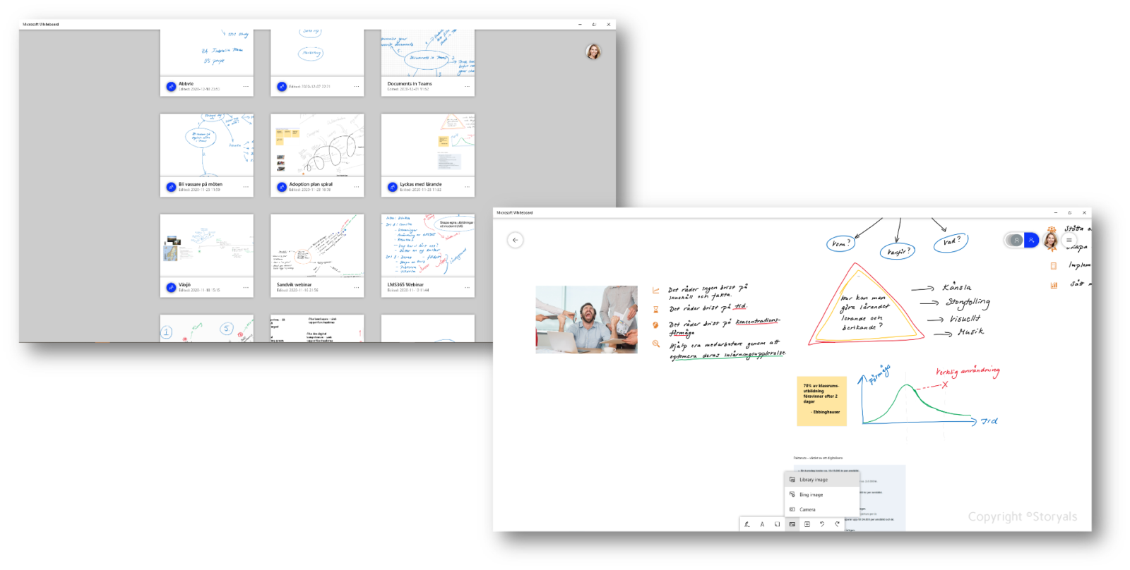 Take your meetings to the next level with Microsoft Whiteboard - Storyals