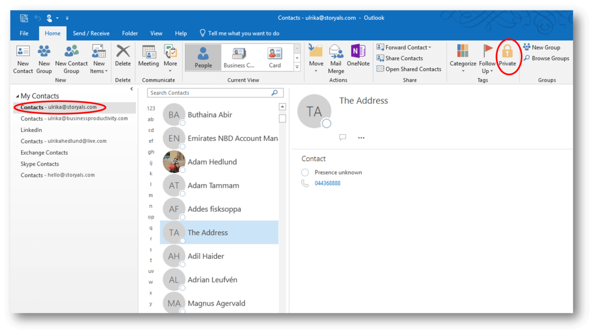 5 tips to manage your contacts and calendar | Storyals video blog