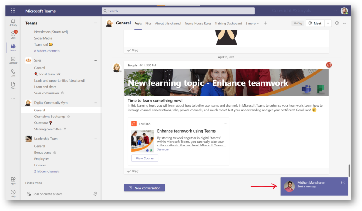 Communicate like a pro using Microsoft Teams - Storyals Blog