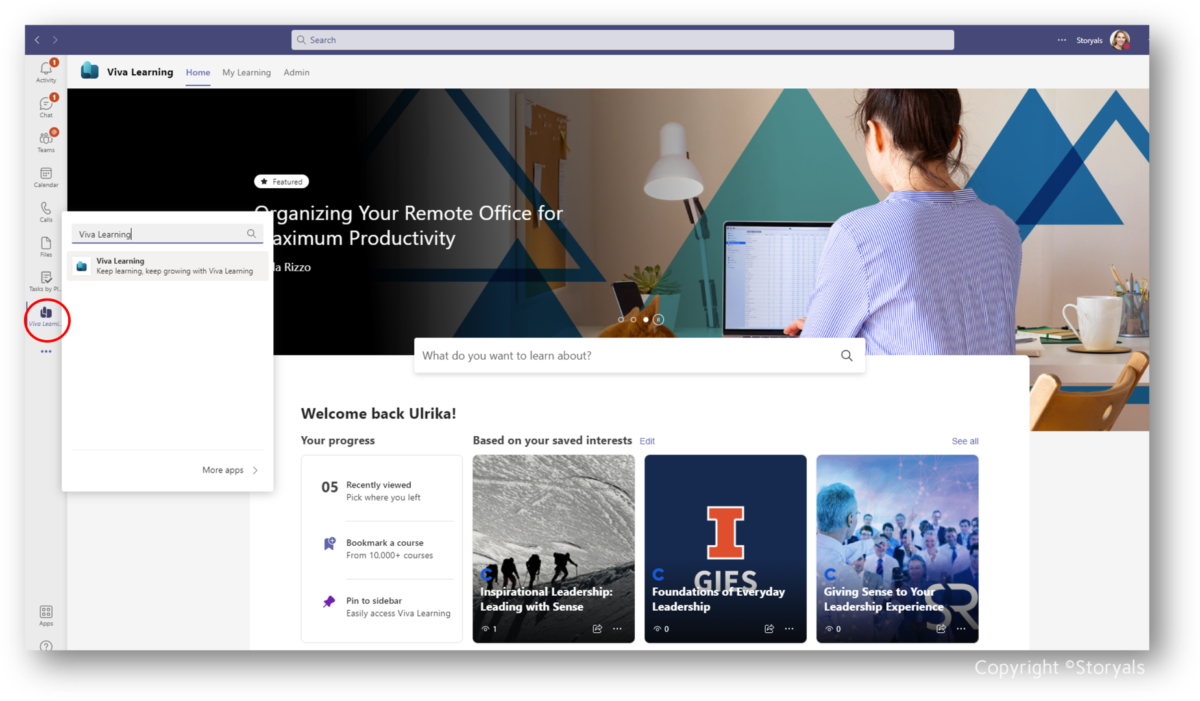 What is Microsoft Viva Learning? - Storyals Blog